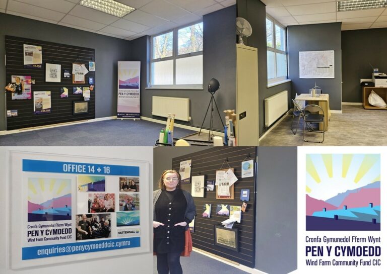 Exciting news! The Pen y Cymoedd team have a new office. – Pen Y ...